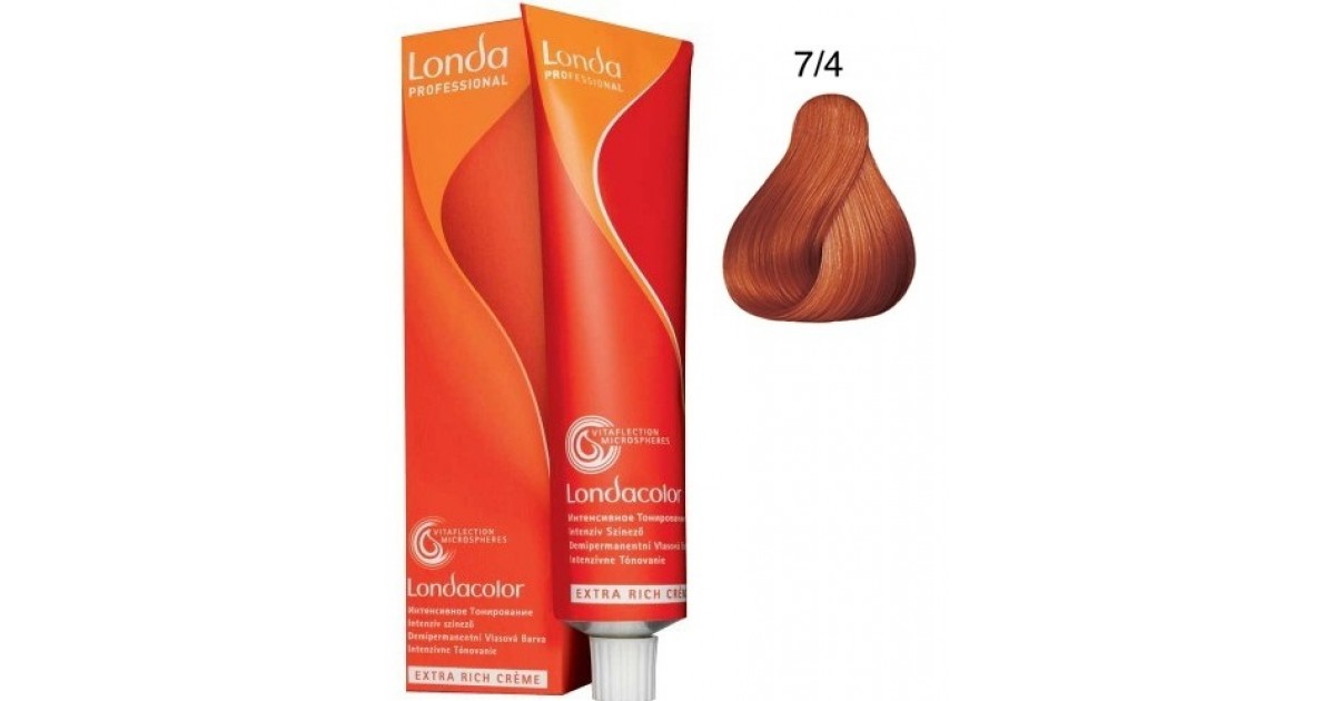 Vopsea profesionala semi permanenta - 7/4 - Londacolor - Londa ...